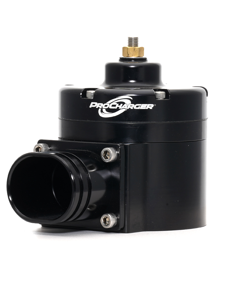 Race Valve - Enclosed - Black (w/Steel Flange)
